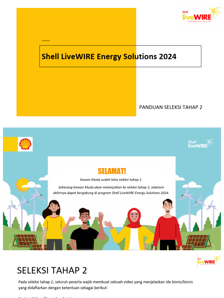 SLW ES 2024 - Panduan Seleksi Tahap 2 | PDF