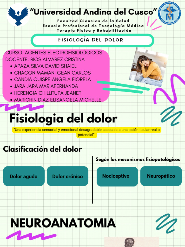 Fisiologia Del Dolor | PDF | Dolor | Neurociencia