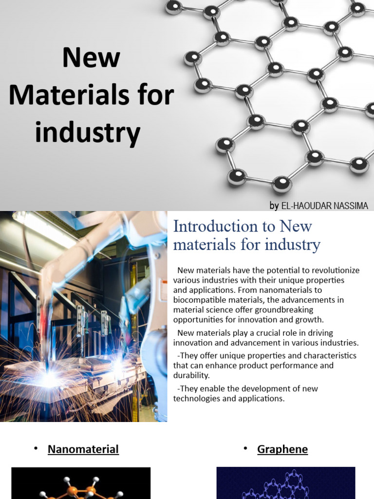 New Materials For Industry Download Free Pdf Biomaterial