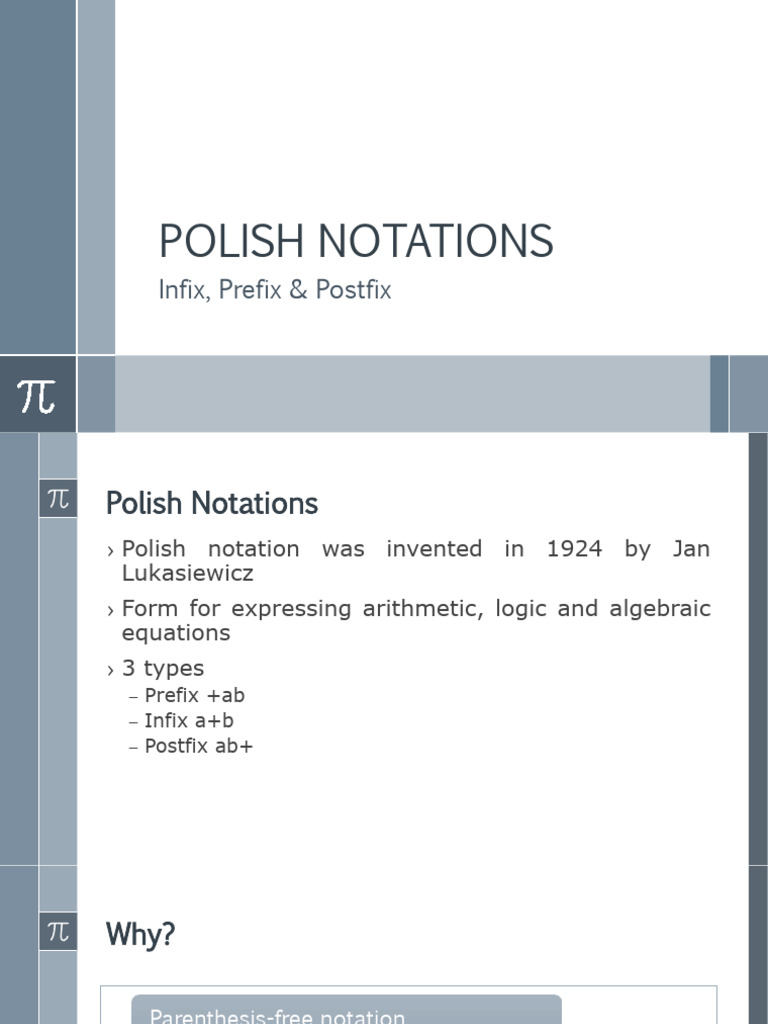 Polish Notations | PDF
