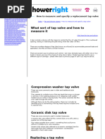 Taps | PDF | Tap (Valve) | Valve