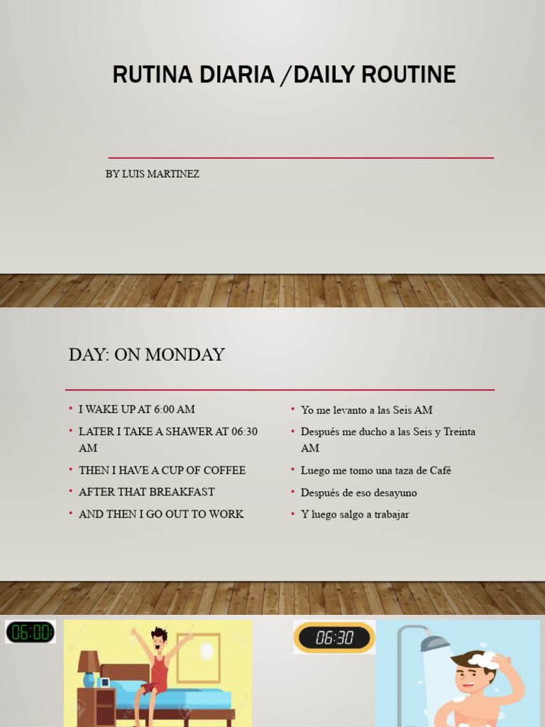 RUTINA DIARIA | PDF