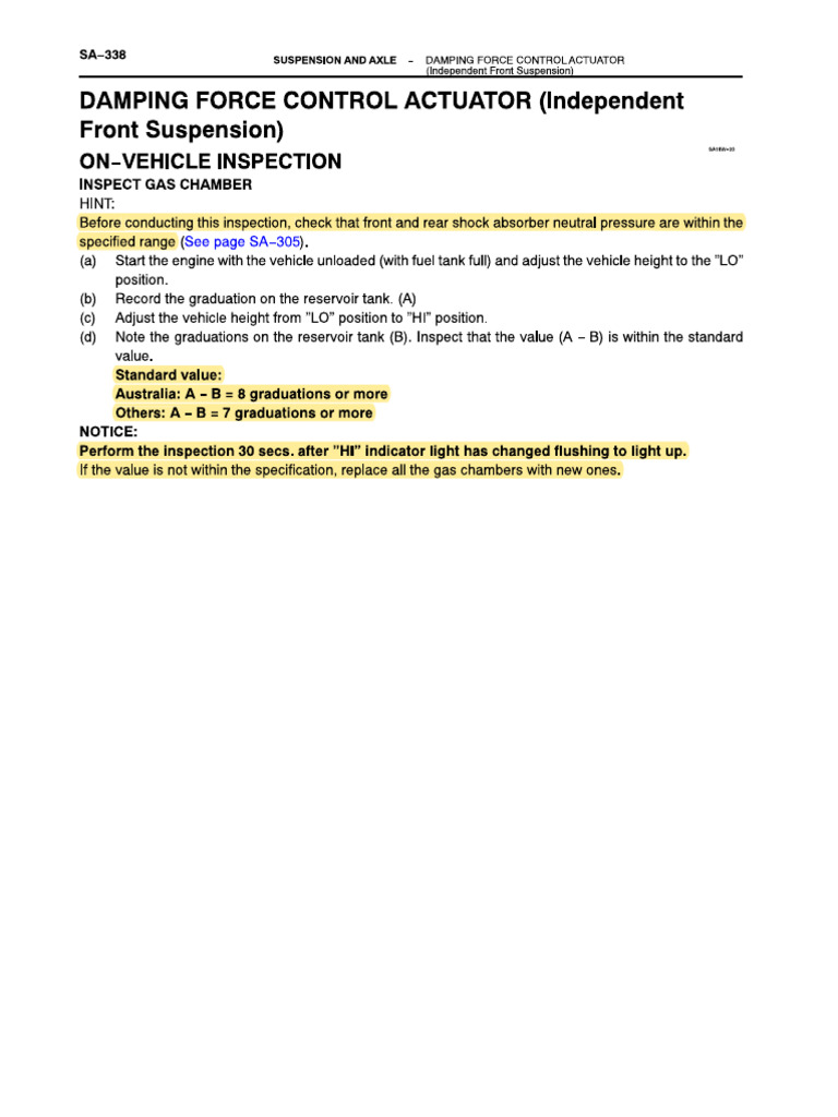 Ahc Hi-Lo Test Per FSM | PDF