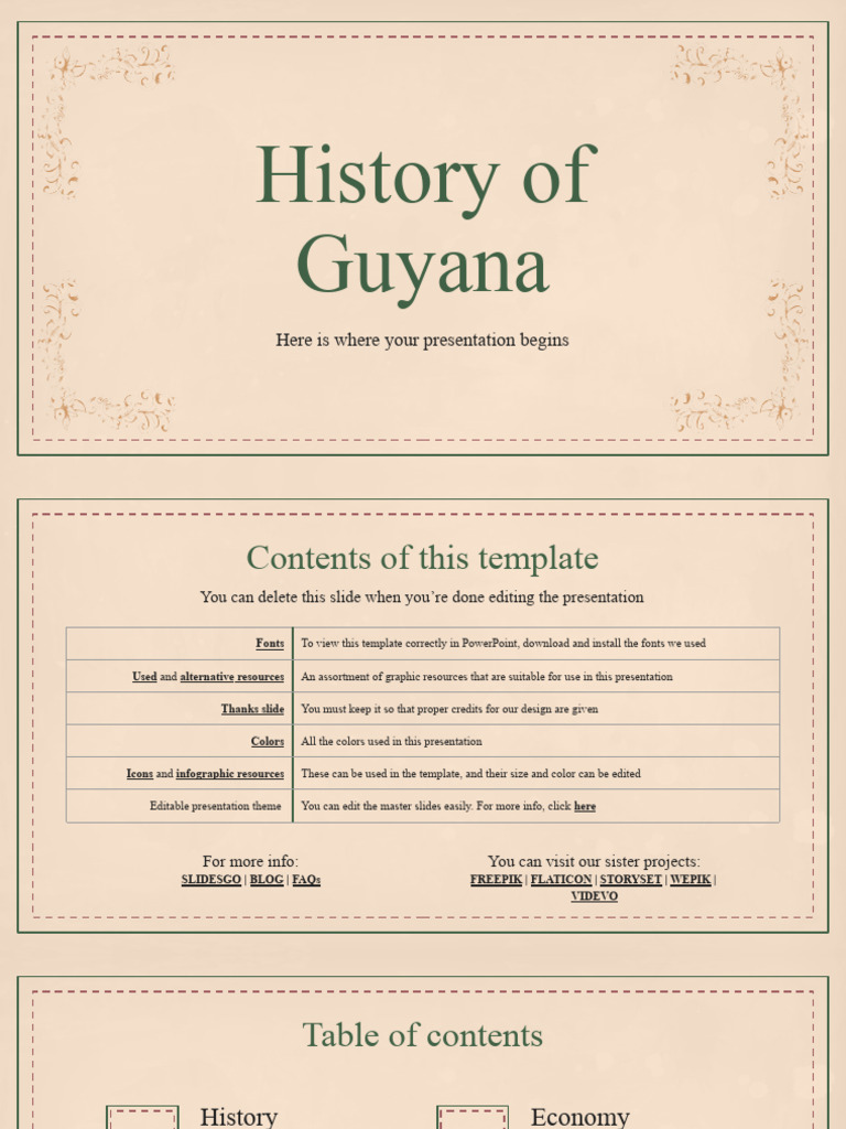 Overview of Guyana's History | PDF