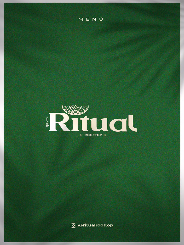 Menu Ritual Rooftop 2023-2 | PDF | Pizza | Taco