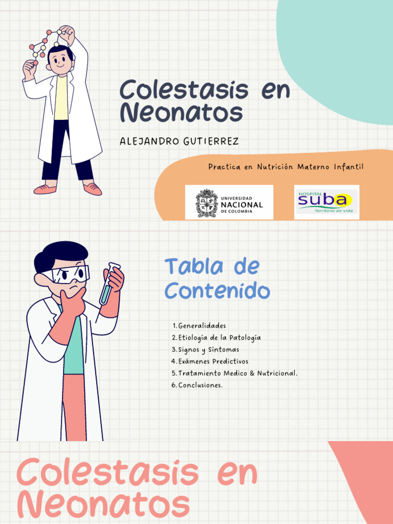 Colestasis en Neonatos - Alejandro Gutierrez | PDF | Bilis ...