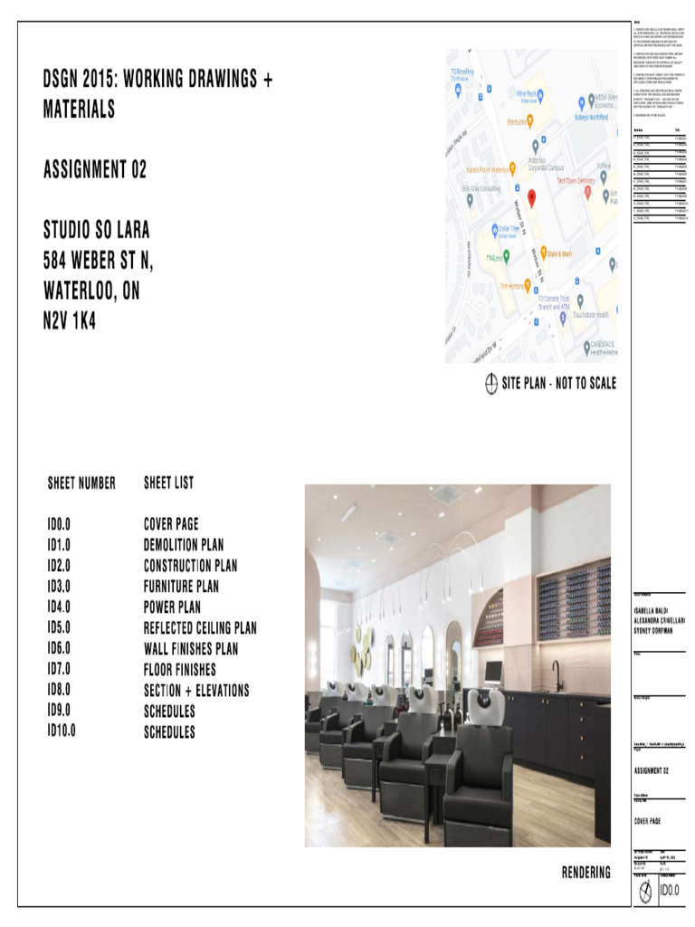 Interior Design Project Guidelines | PDF