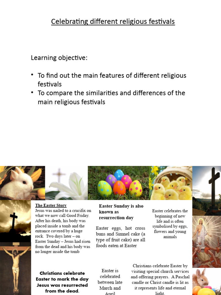Religious Festivals Introduction Powerpoint 1 | PDF