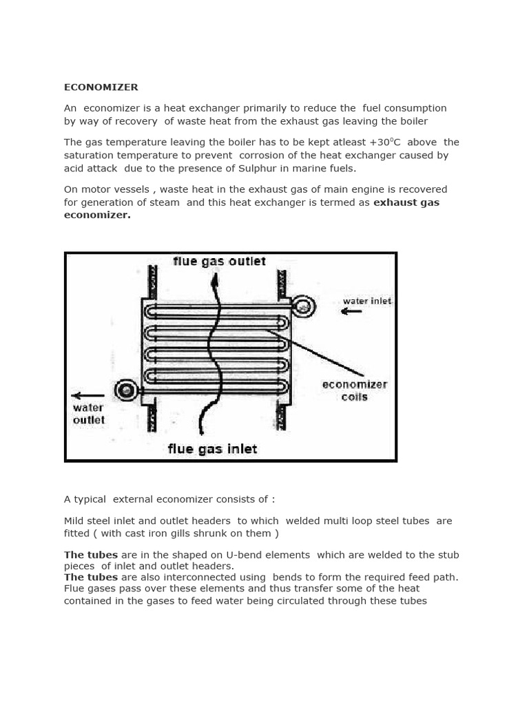 Economizer, Furnace, Burner, Air Fuel Ratio | PDF