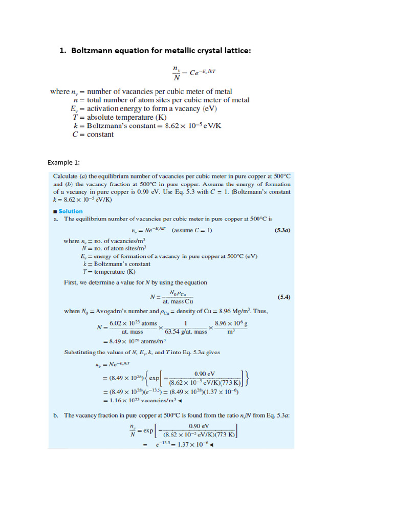 Examples - Section 3 | PDF | Chemistry | Physical Sciences