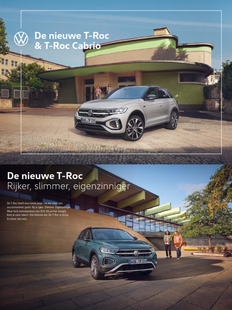 Brochure Volkswagen de Nieuwe T-Roc | PDF