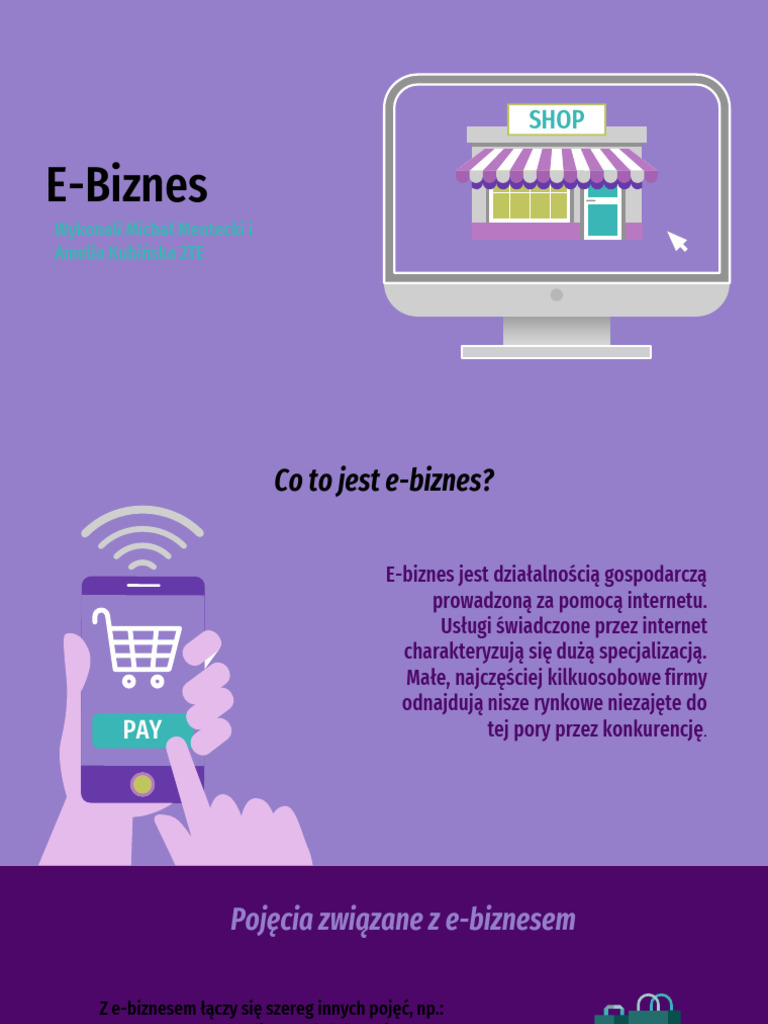 E Biznes Prezentacja | PDF