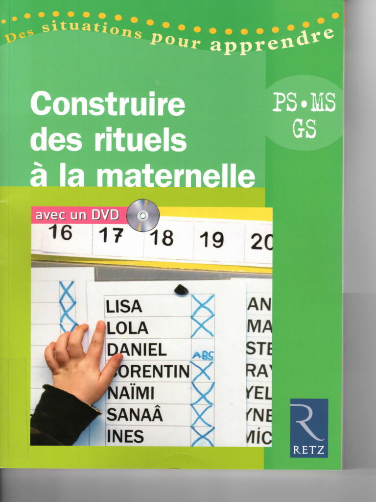 RETZ Construire Des Rituels A La Maternelle | PDF