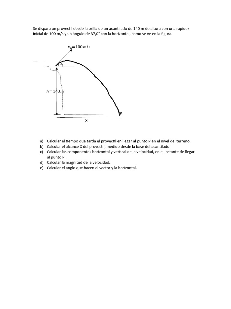 Se Dispara Un Proyectil | PDF | Métodos y materiales de enseñanza