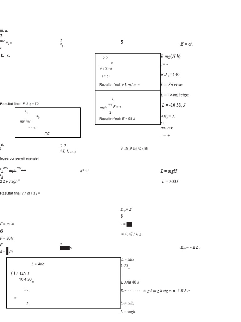 Set Energie Bareme (Corectat) | PDF | Teaching Methods & Materials