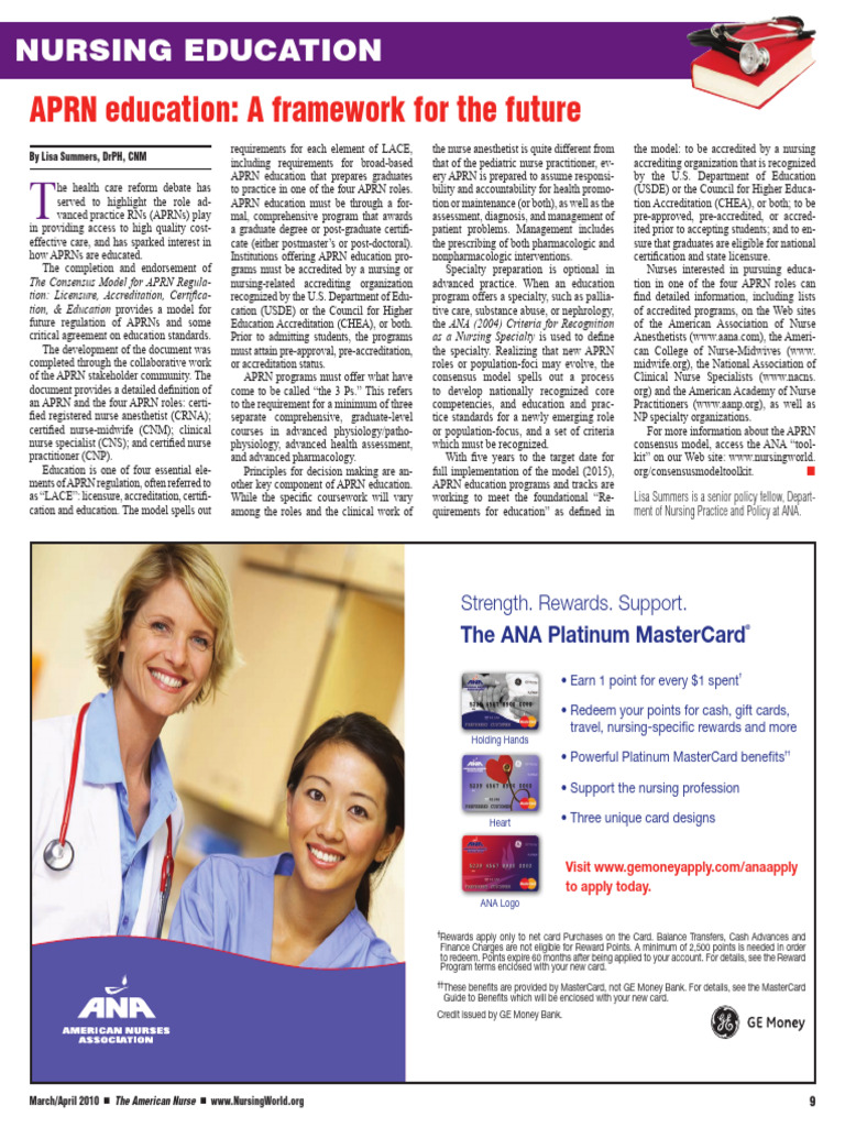 APRN Education A Framework For The Future | PDF | Nursing | Nurse ...