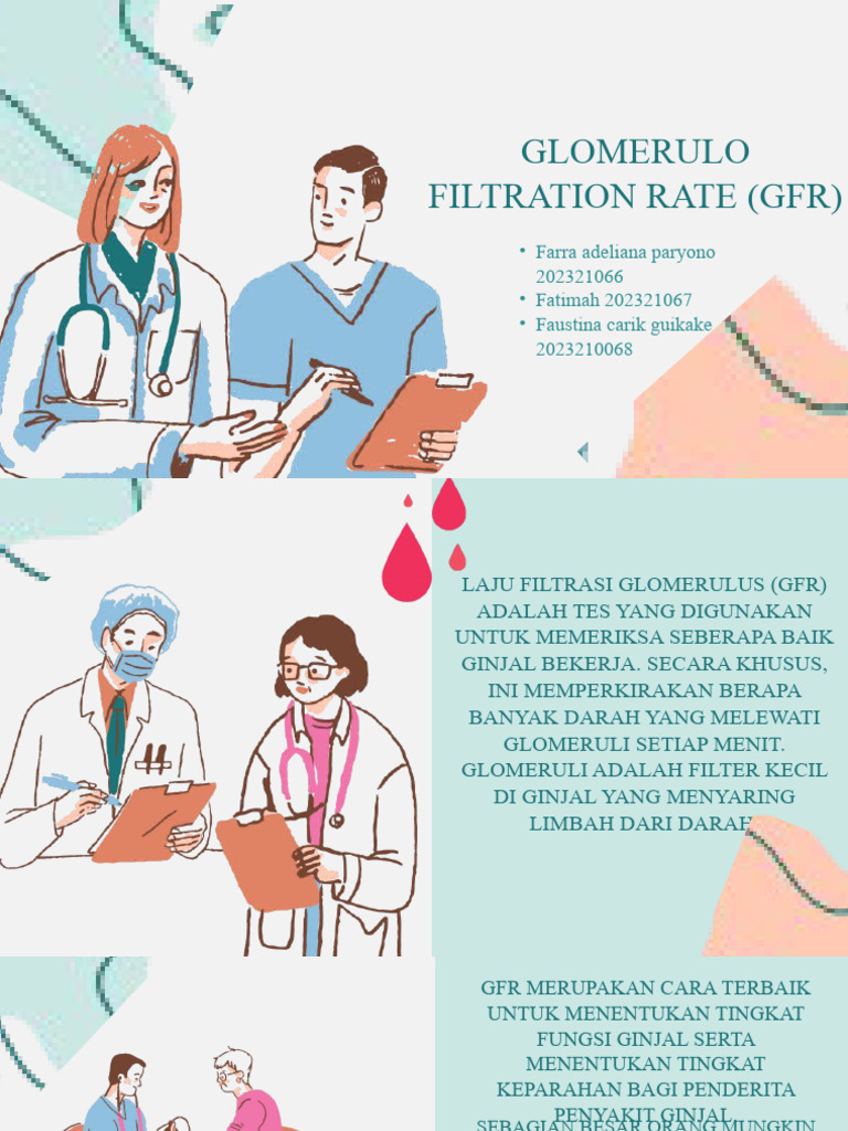 Glomerulo Filtration Rate (GFR) | PDF | Kesehatan Holistik