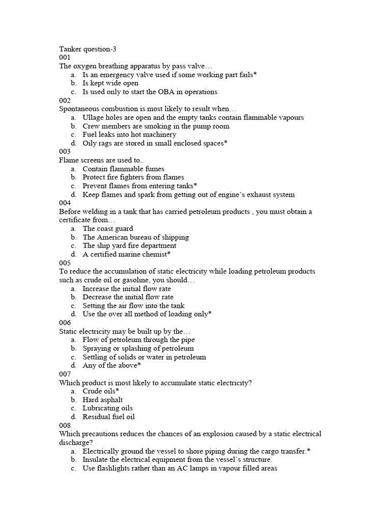 Tank Question 2 - 2 | PDF | Pump | Oil Tanker