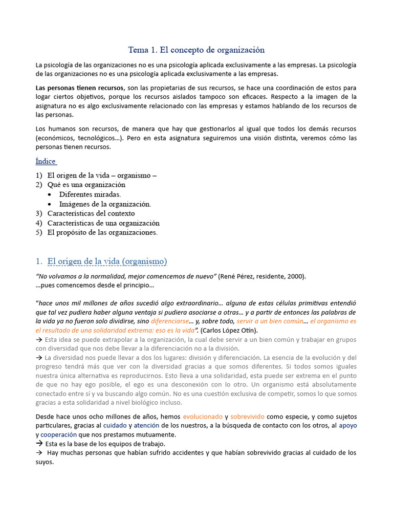 Tema 1 | PDF | Globalización | Sicología