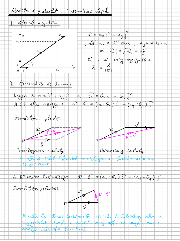 Statika Alapok | PDF