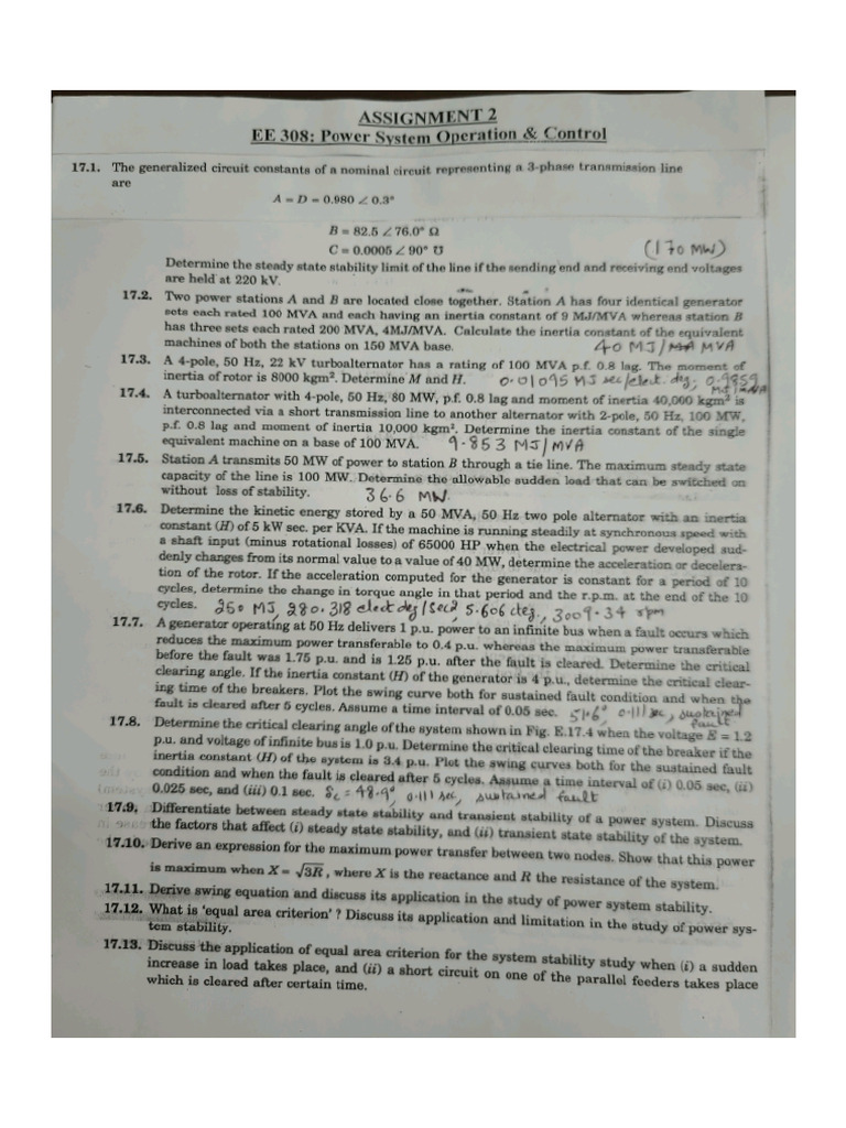 Assignment 2 EE 308 PSOC | PDF