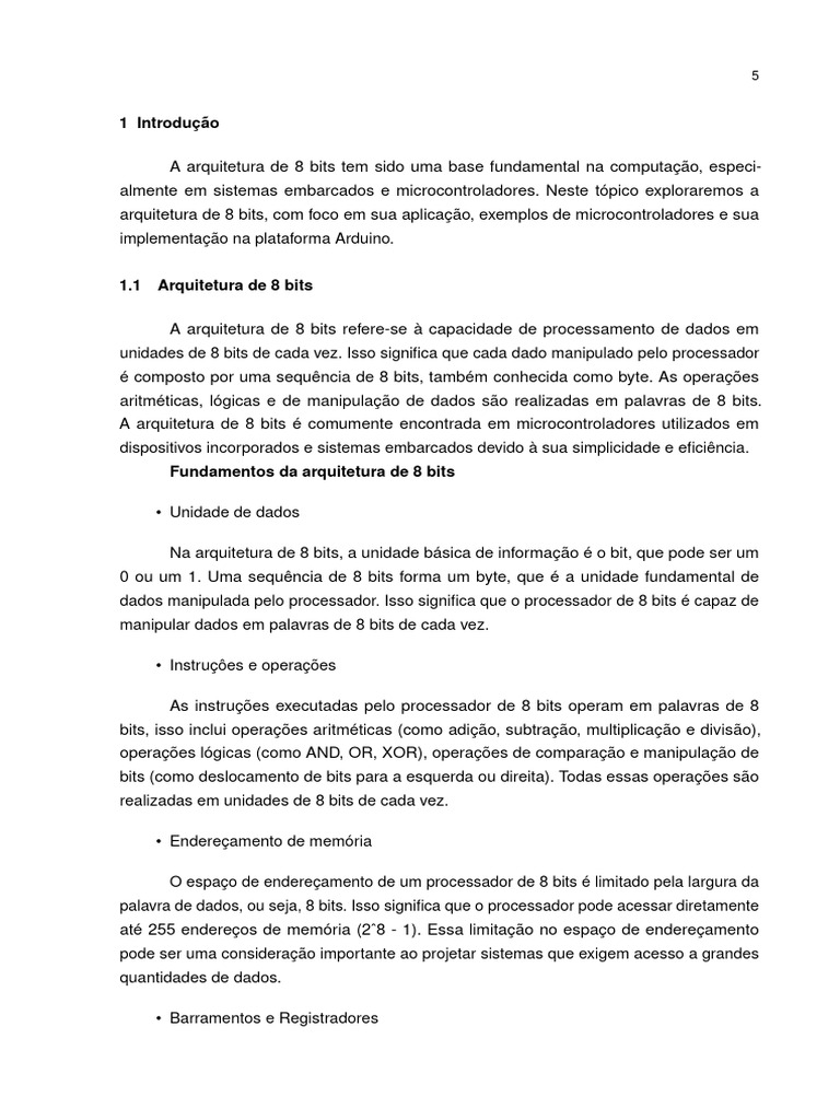 Seminário de Algoritmo e Programação - 8 Bit | PDF | Mordeu | Unidade ...