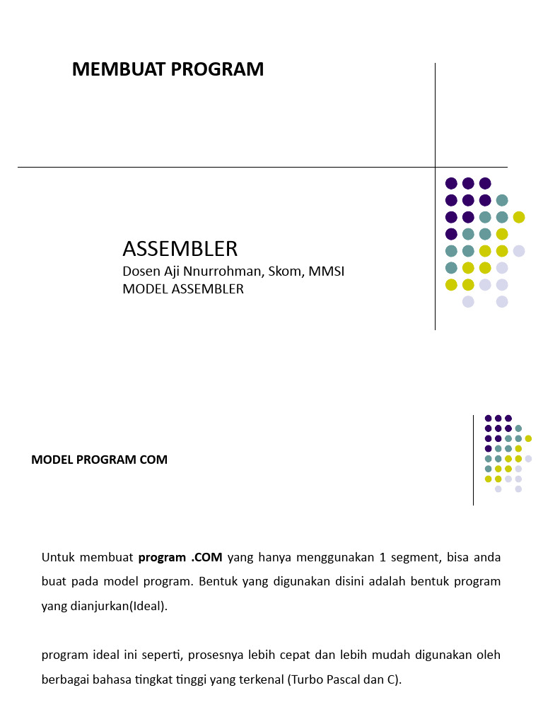 Bahasa Assembly | PDF