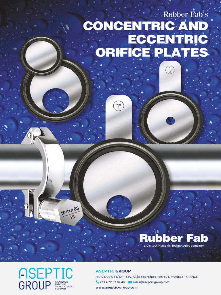 Data Sheet Orifice Plates | PDF | Drainage | Industrial Processes
