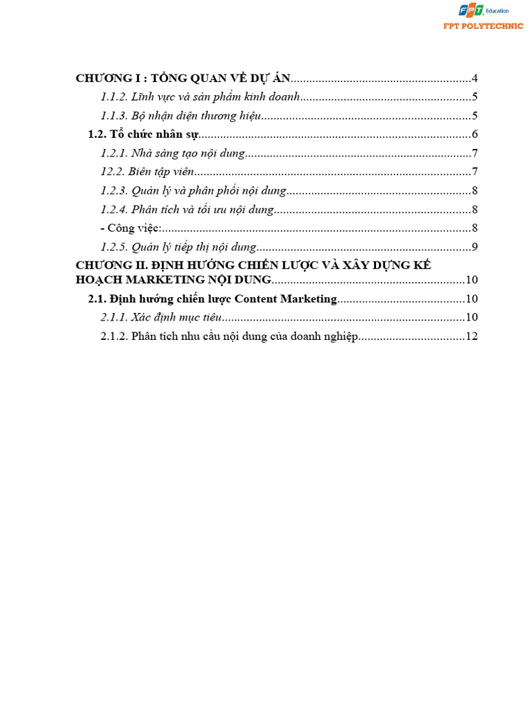 Asm Nhóm 3 Content Marketing | PDF