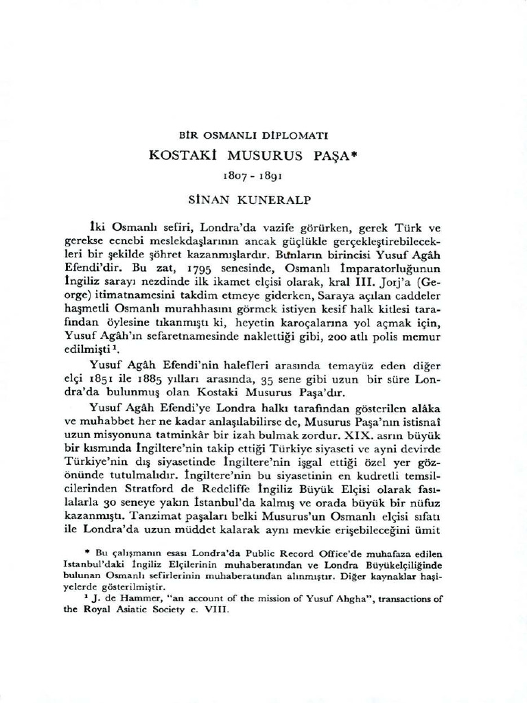 _makale_kostaki musurus paşa | PDF