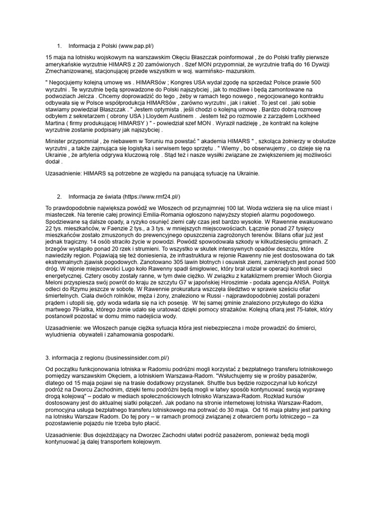 Prasówka | PDF