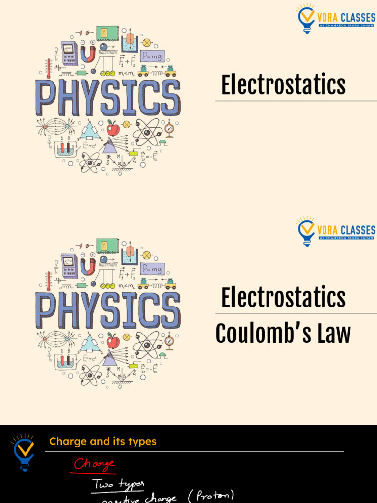 Electrostatics Notes | PDF | Electrostatics | Electric Field