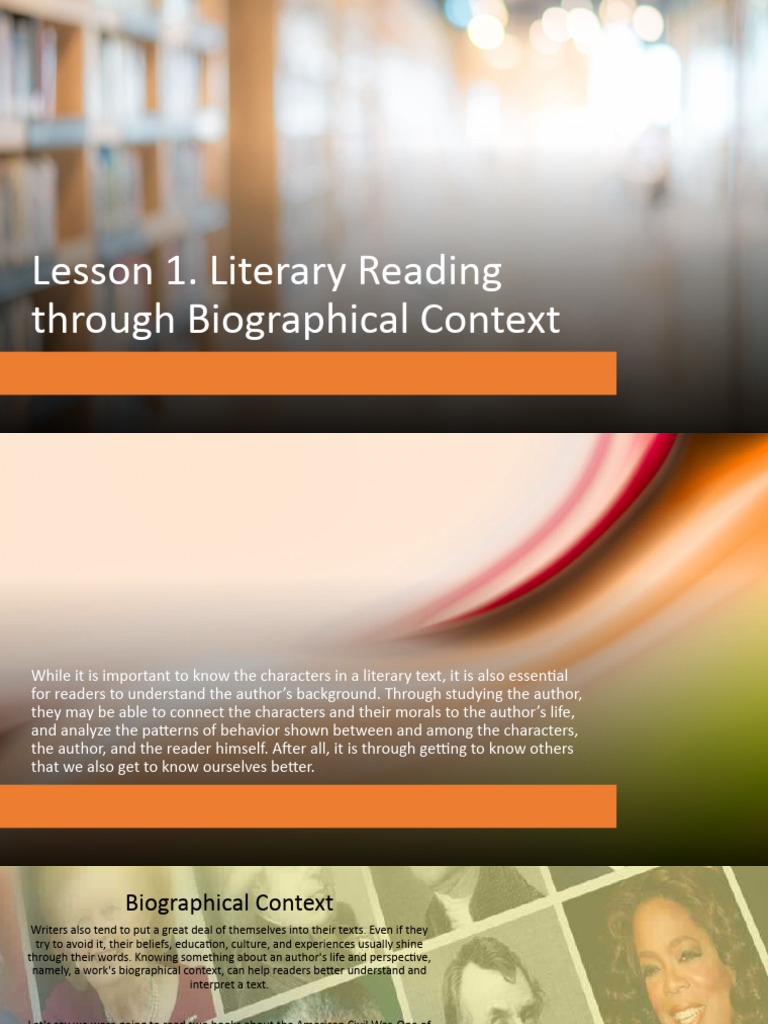 Biographical Reading Strategies | PDF | Biography | Experience