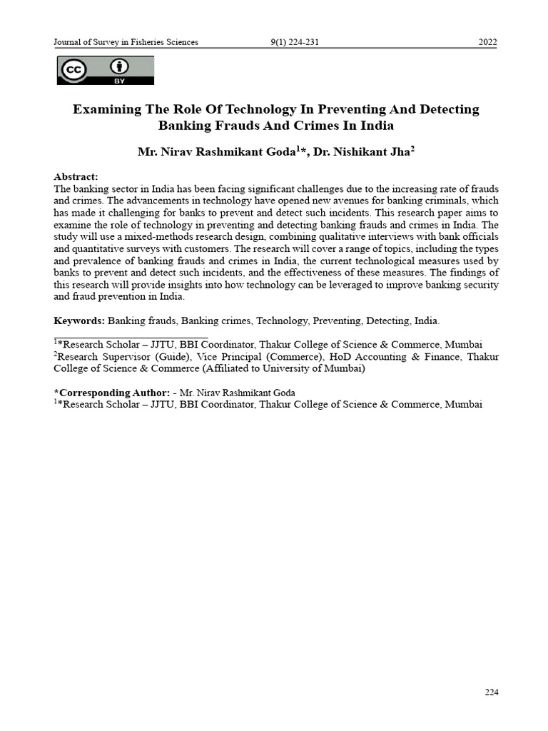 EXAMINING+THE+ROLE Final Fishries++ (224+to+231) | PDF | Fraud ...