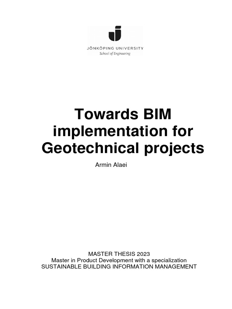 FULLTEXT01 | PDF | Building Information Modeling | Deep Foundation