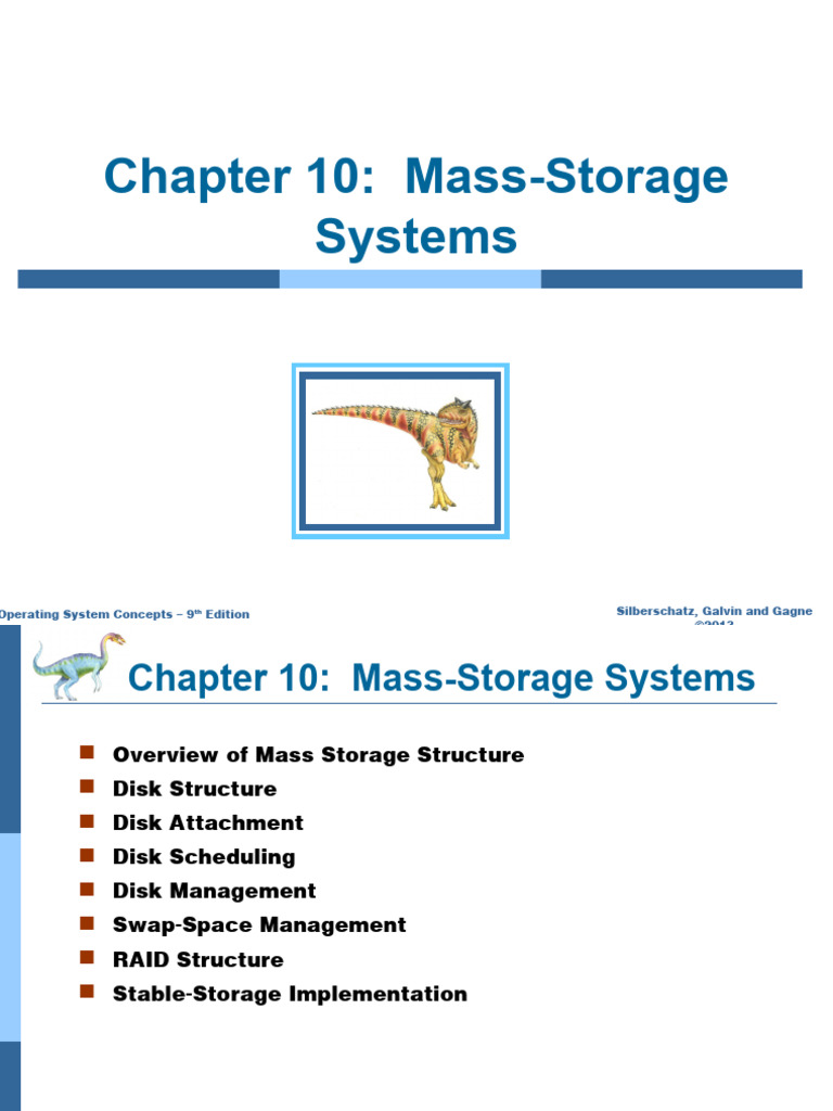 Mass-Storage Structure | PDF | Hard Disk Drive | Computer Data Storage