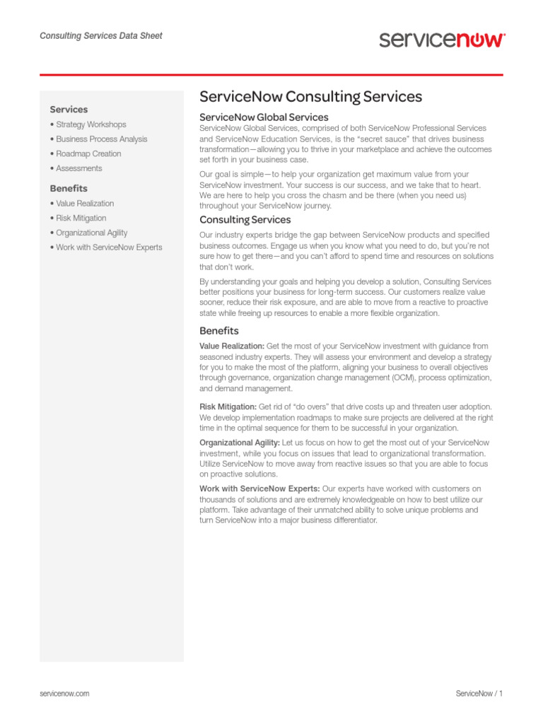 Ds Consulting Services | Download Free PDF | Implementation | Business ...