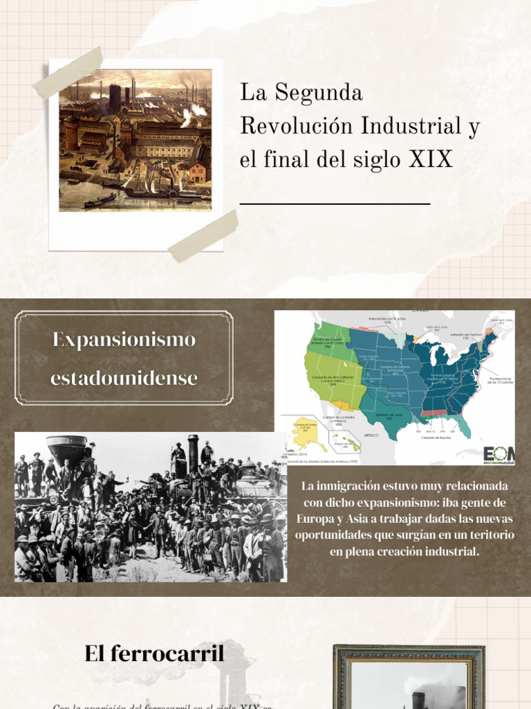 La Segunda Revolución Industrial y El Final Del Siglo XIX | PDF | Revolución industrial | Brasil