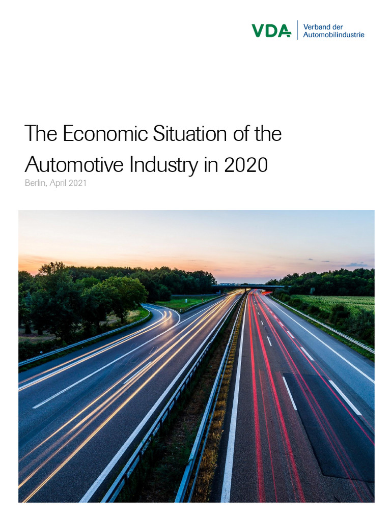 The Economic Situation of The Automotive Industry in 2020 | PDF