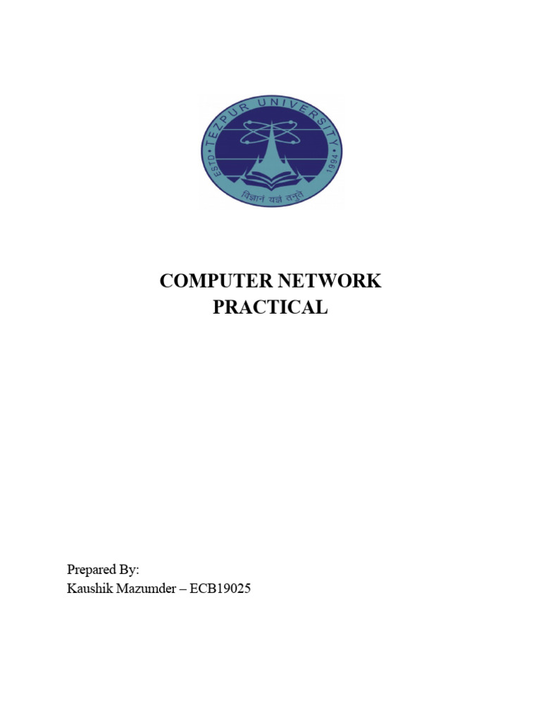 Computer Networks Practical | PDF | String (Computer Science) | Computer Programming
