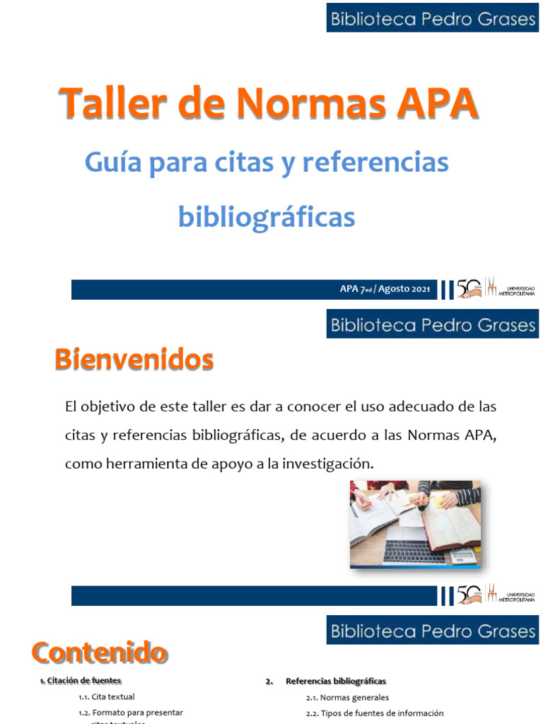 Presentación Normas APA | PDF