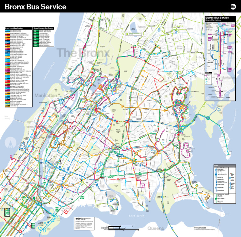 Bronx Bus Map | PDF