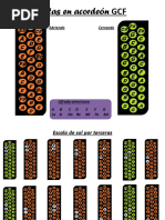 Escalas Acordeon Tono de Sol | PDF