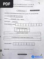 CSEC List of Subjects | PDF