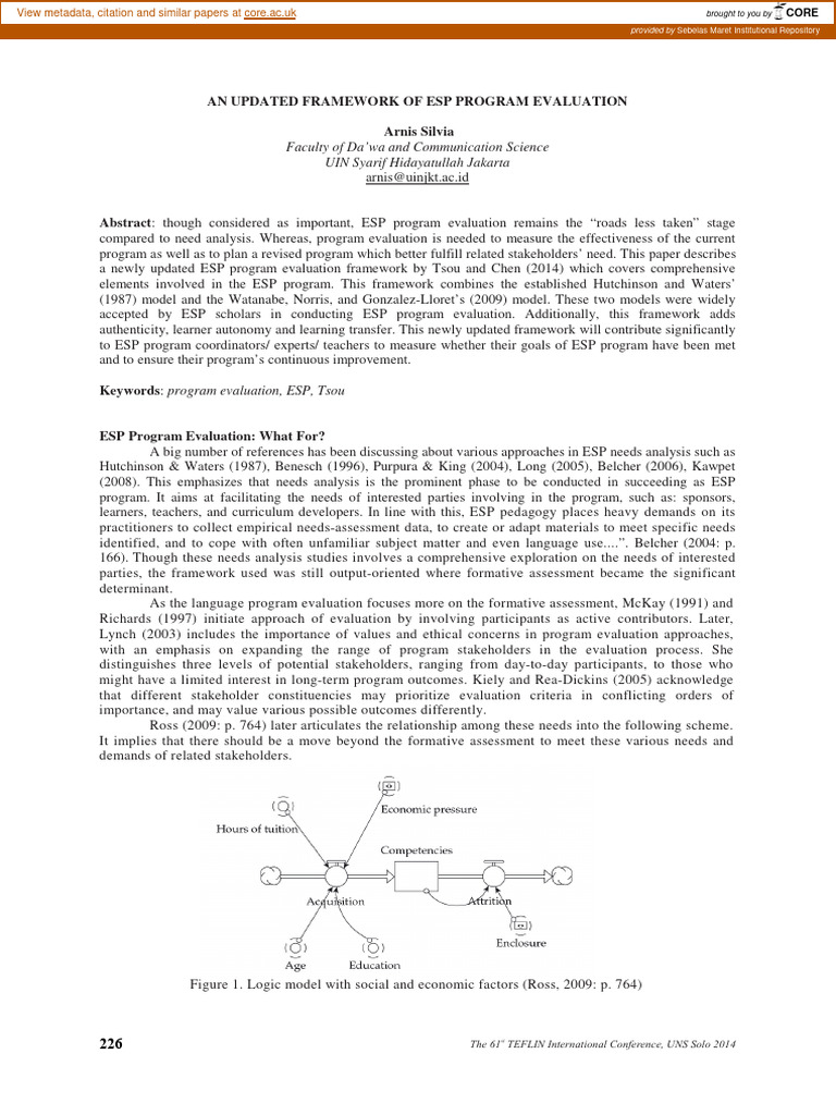 ESP Program | PDF | Educational Assessment | Program Evaluation