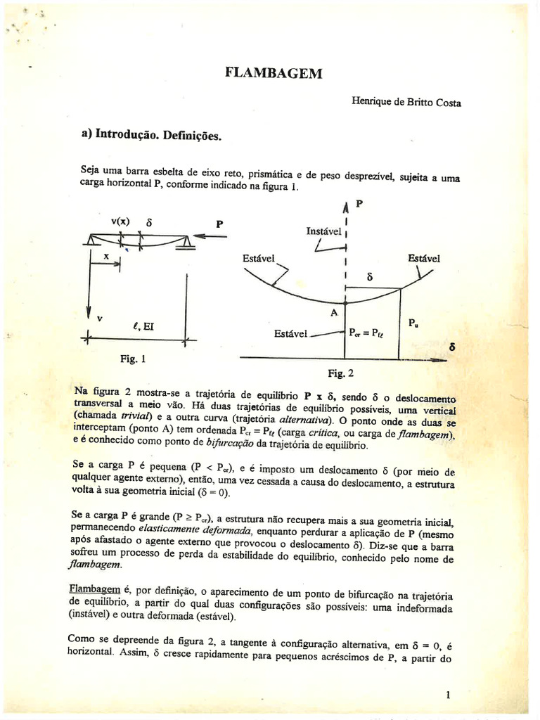 Flambagem Brito | PDF