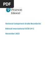 Eduqas Gcse Grade Points June 2023 | PDF | Liberal Arts Education
