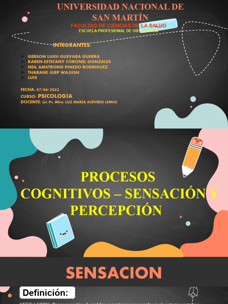 Sensacion y Percepcion | PDF