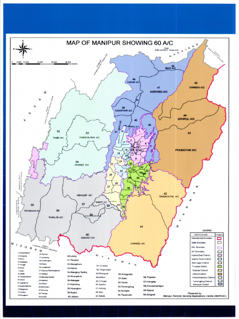 Manipur Map | PDF