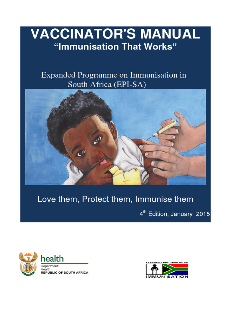 EPI Vaccinator Manual-2015 | PDF | Vaccines | Infection